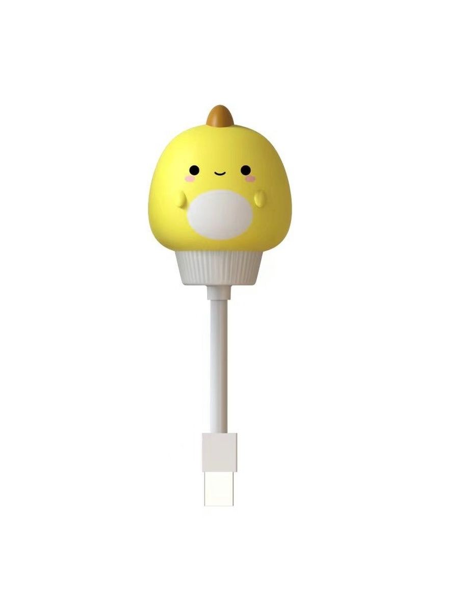 1 шт USB лампочка ночник, теплый свет / Ночной атмосферный декоративный светильник / Мини лампочка