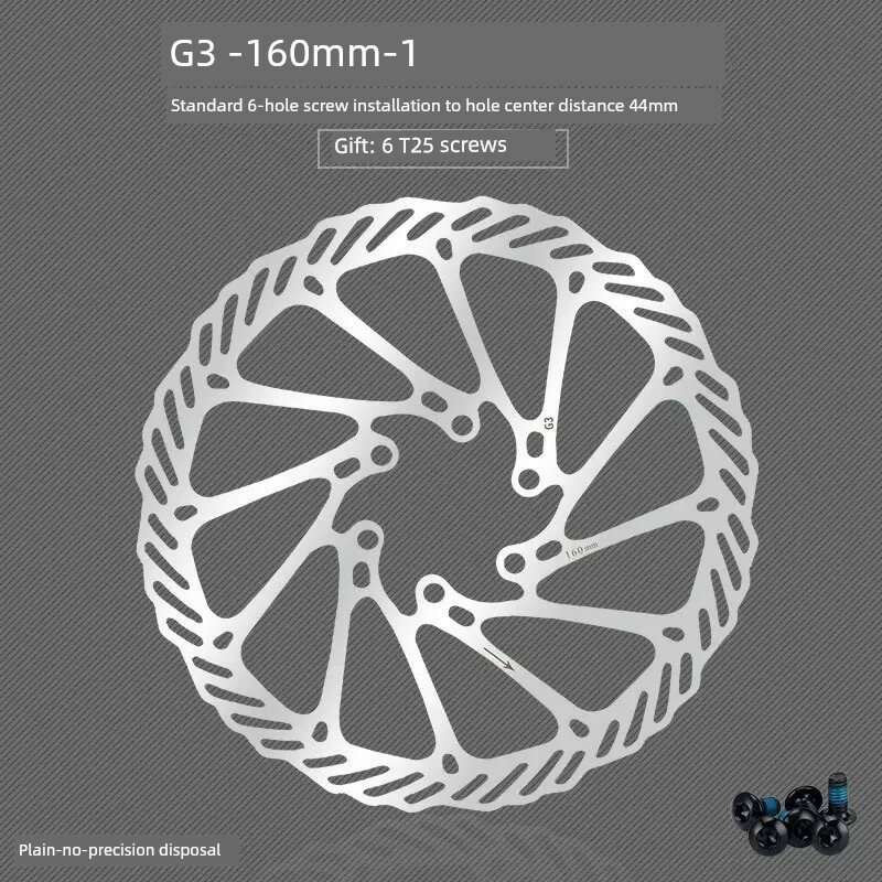 Дисковый тормозной диск 160 мм для велосипедов Shimano, одна штука, совместимый с моделями RT180/280