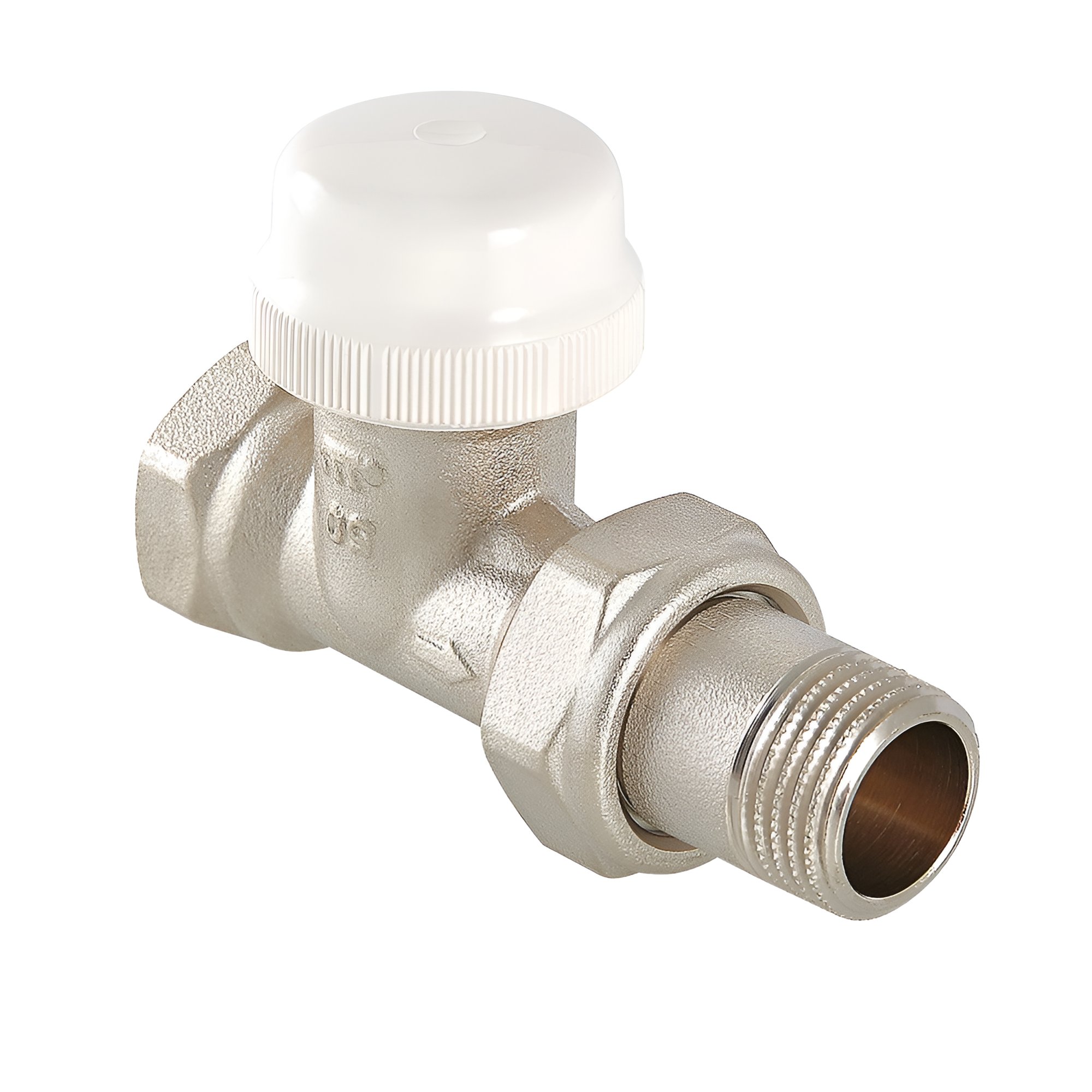 Прямой термостатический клапан для радиатора 1/2 Valtec VT.032. N.04