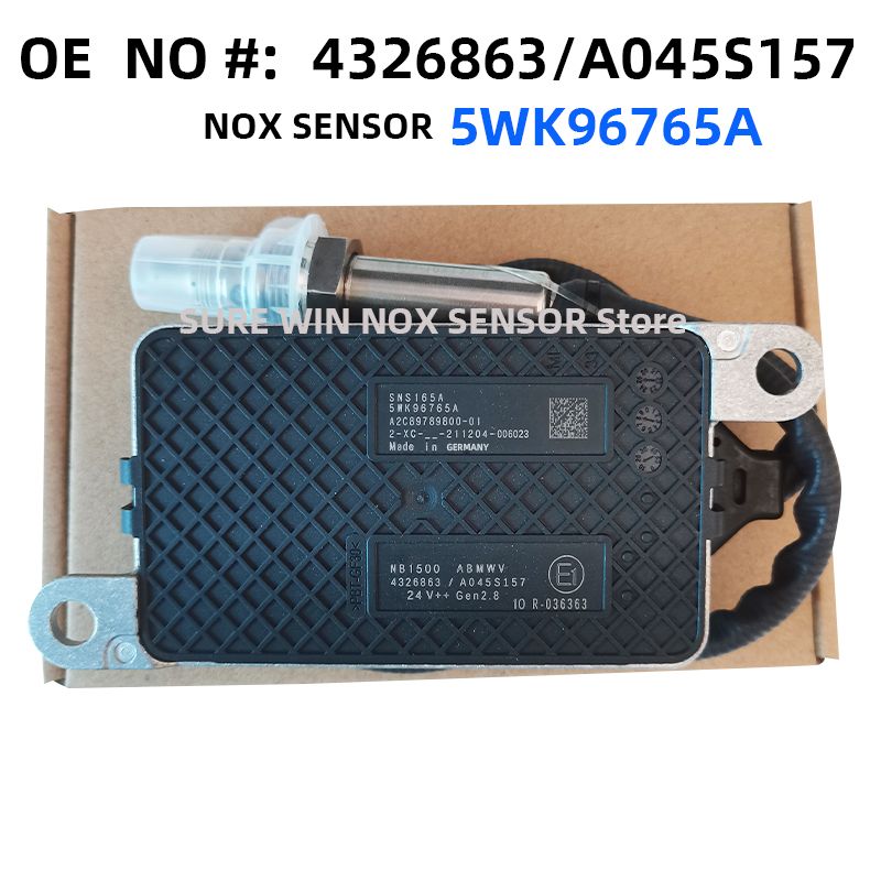 Датчик оксида азота NOx 5WK96765A 5WK96765B 4326863 для двигателя Cummins, пьезо — OEM 5WK96765A, для Cummins, двигатель