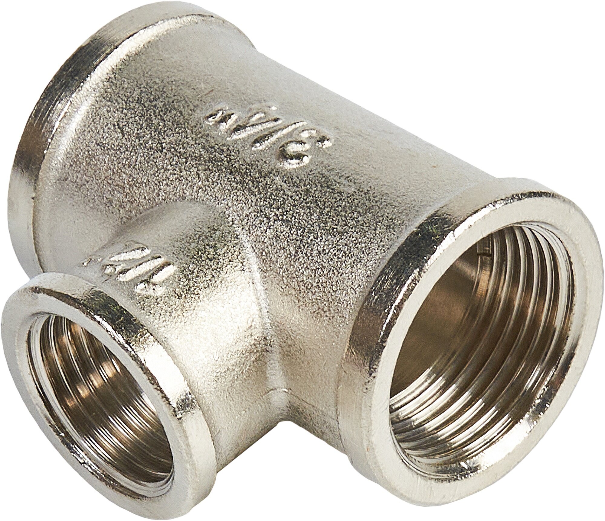Тройник переходной 3/4"x1/2"x3/4" ВР латунь Stout SFT-0022-341234