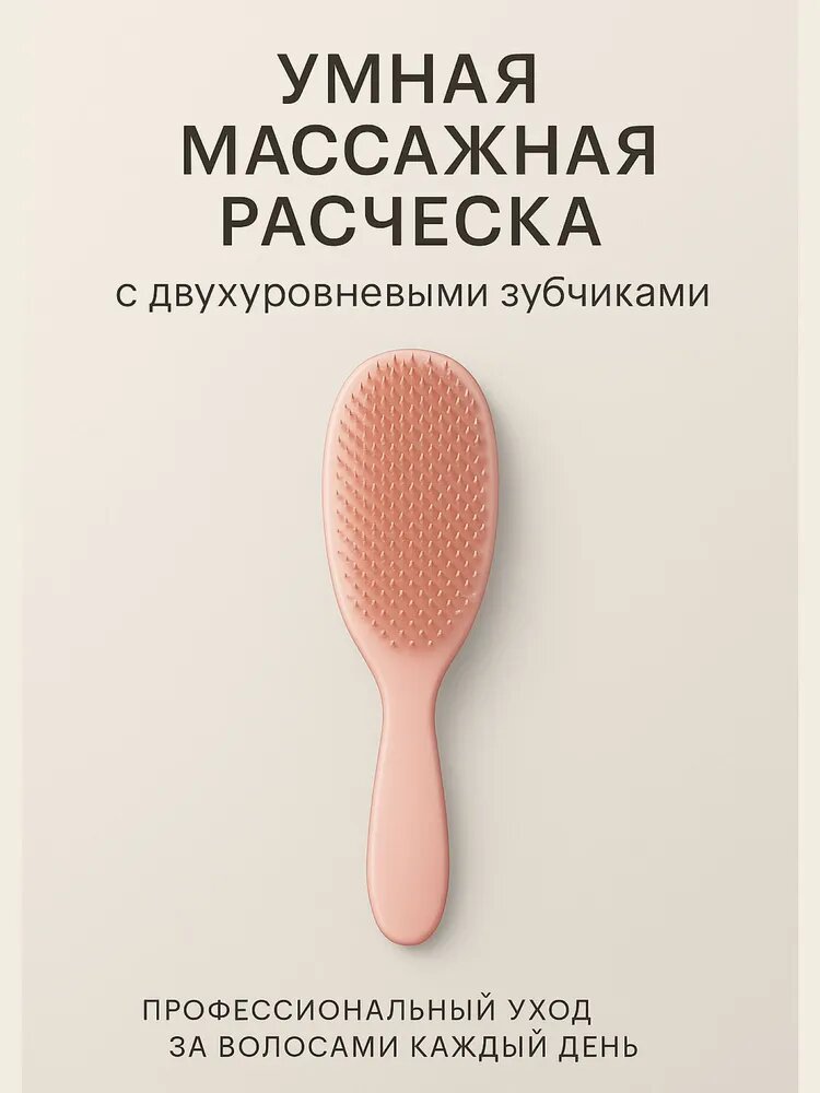 Умная массажная расческа для мокры, сухих, кудрявых и