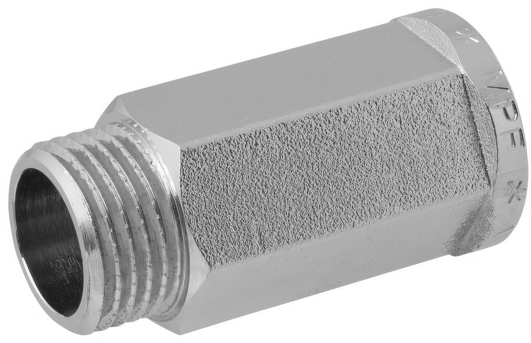 Удлинитель шестигранный MPF 1/2"x40 мм ВР-НР латунь