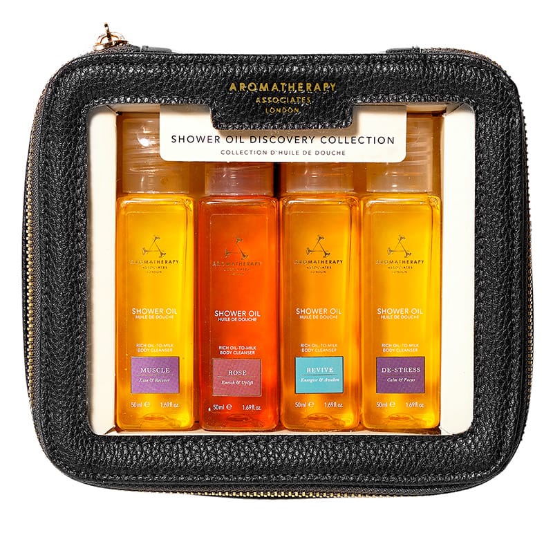 Средство для душа Aromatherapy Associates Mini Shower Oil Travel & Discovery Collection набор масло для душа 4x 50 мл