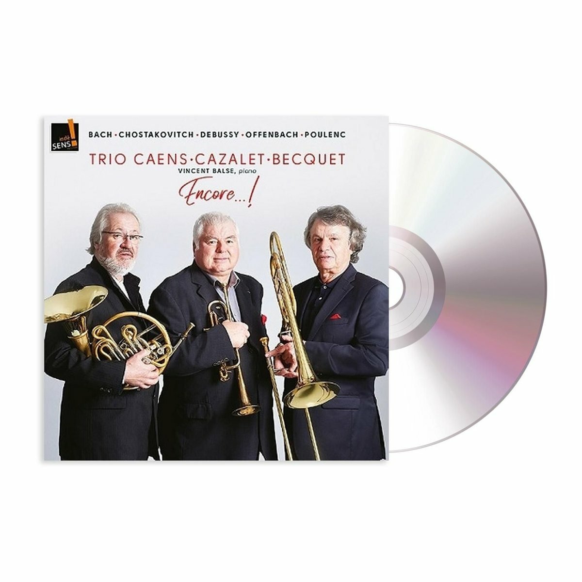Музыка CD Trio Quince Casale Becke - Encore! - Works for brass trio and piano/Trio Quince Casale Becque / ? 650414838715