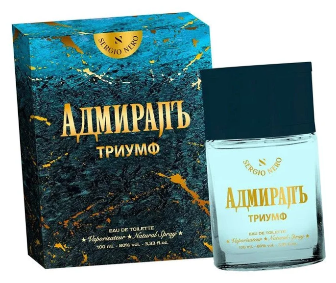 Мужская туалетная вода Серджио Неро Адмиралъ Триумф 100 мл / Sergio Nero