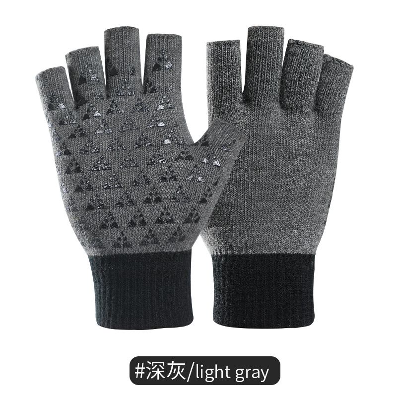 Митенки  1 для мужчин и женщин, размер Средний размер, 00018 dark gray