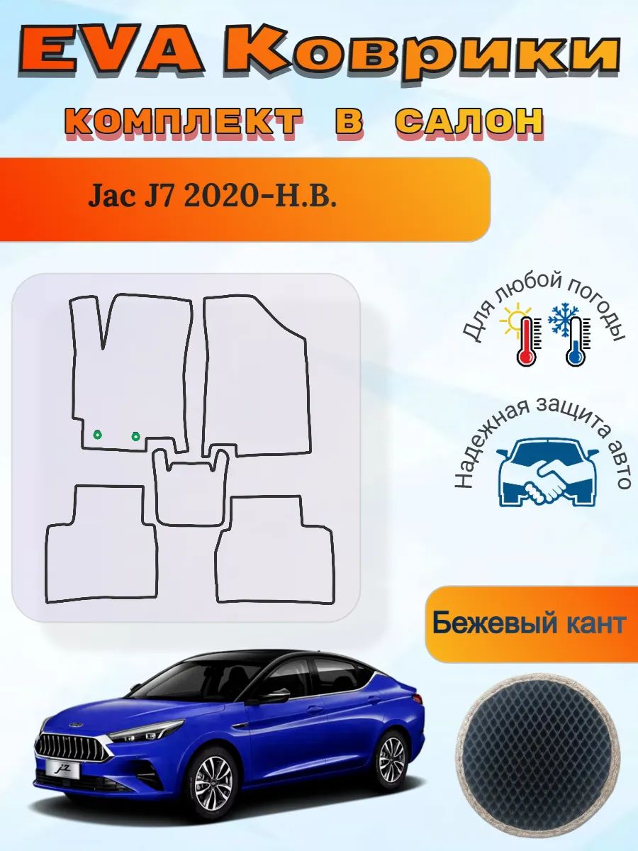 EVA коврики Jac J7 2020-Н. В. Джак ДЖи7