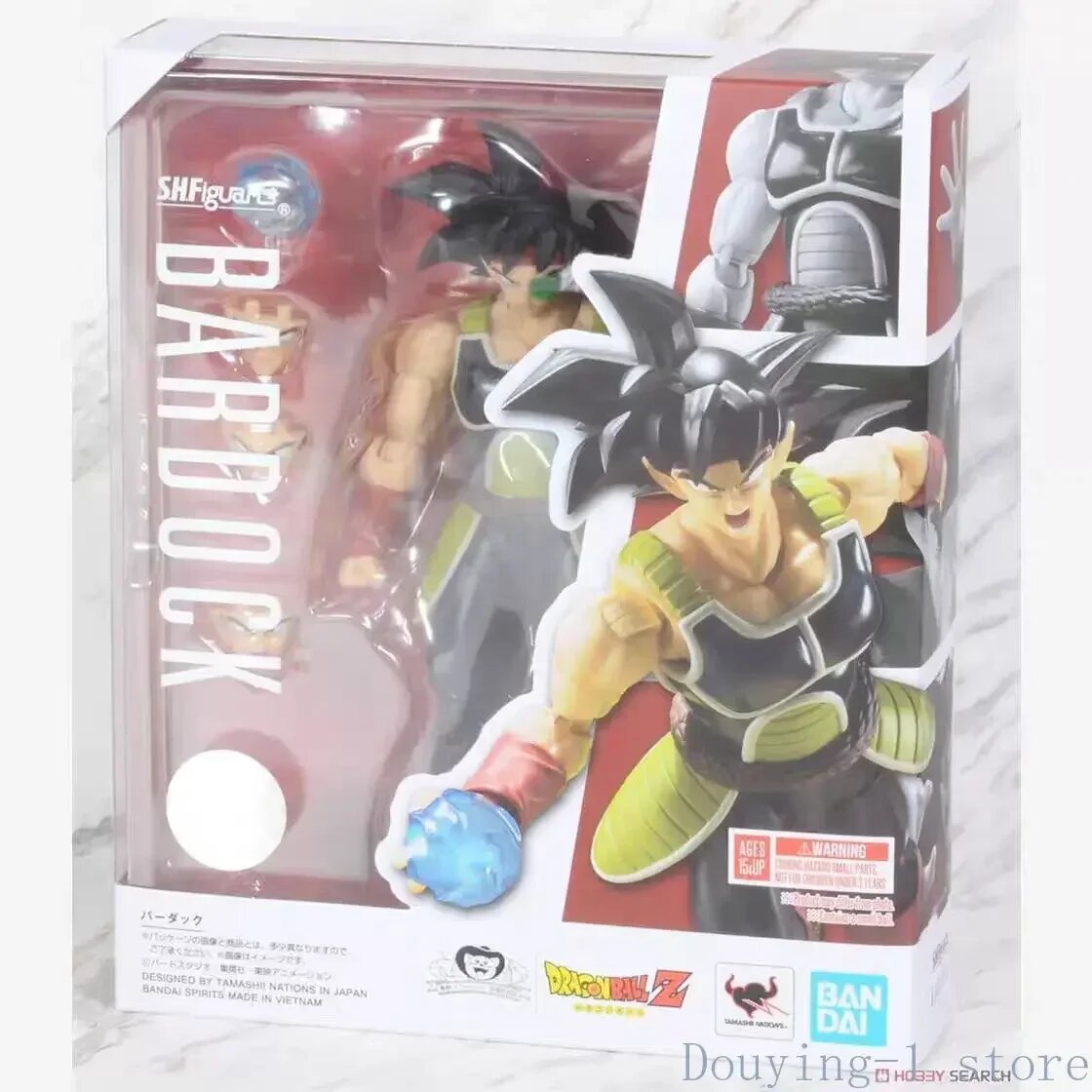 Bandai Shf SH Figuarts Dragon Ball Bardock Burdock Фигурка