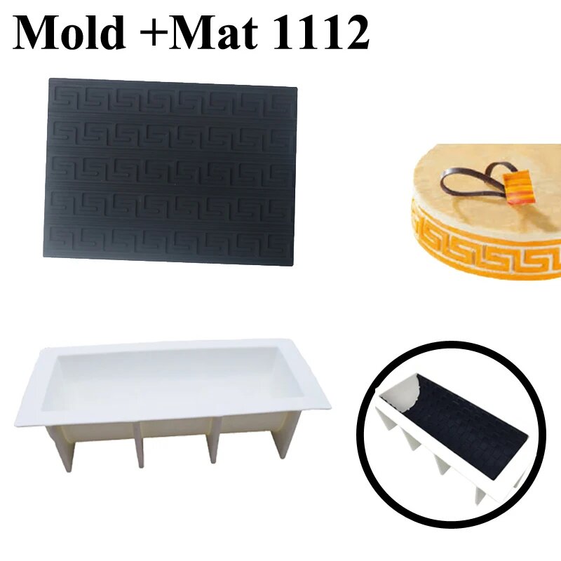 Набор силиконовых ковриков для выпечки Meibum Set SH1112
