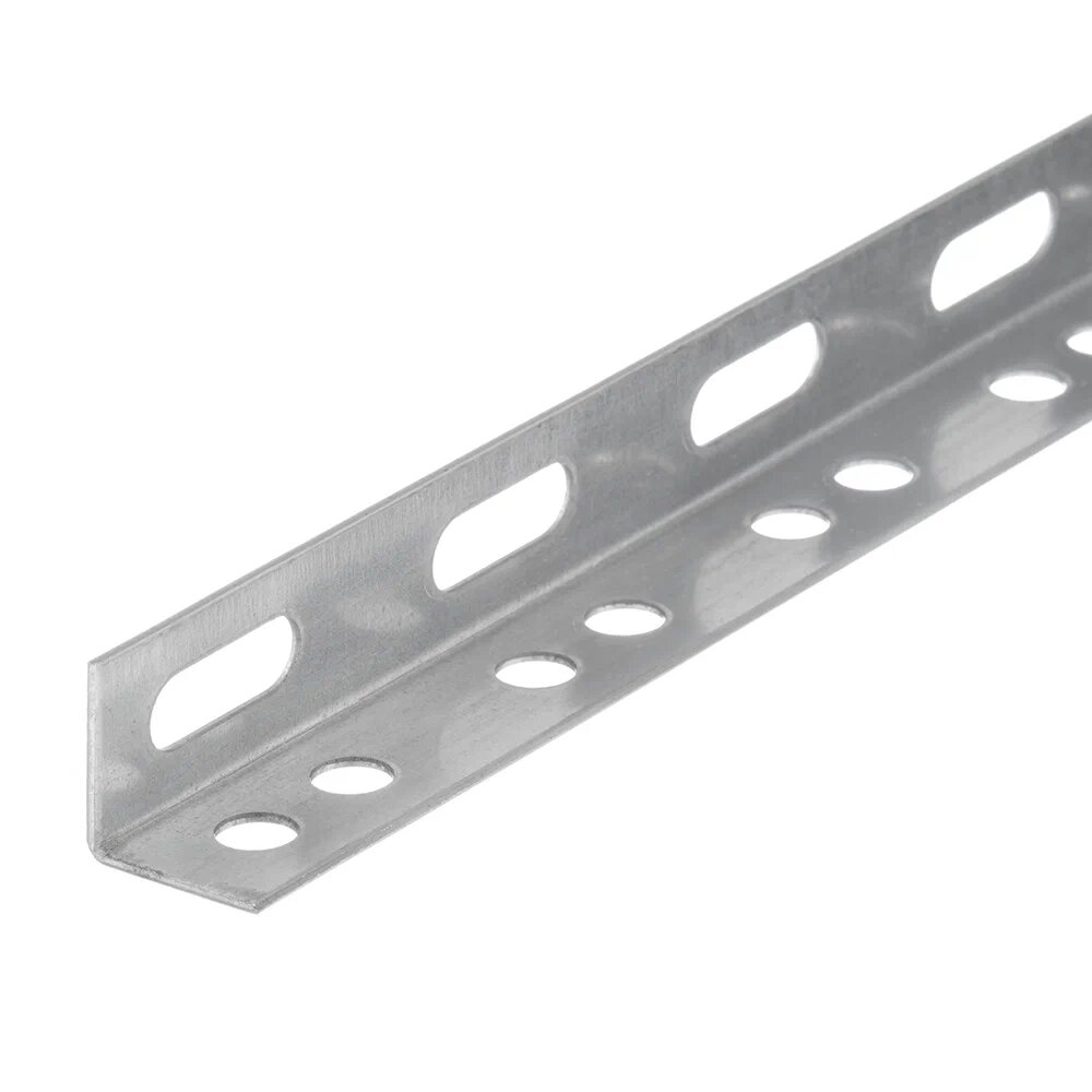 Профиль монтажный L-образный 30х30х2000х2, нержавеющая сталь