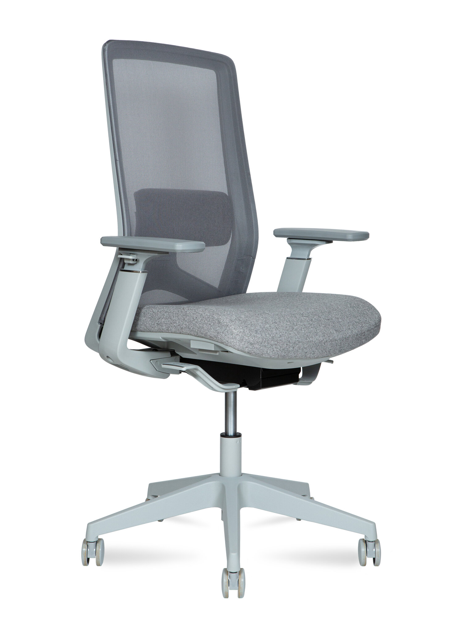 Norden компьютерное кресло Вильямс грэй LB / Williams grey LB серая сетка/серая ткань