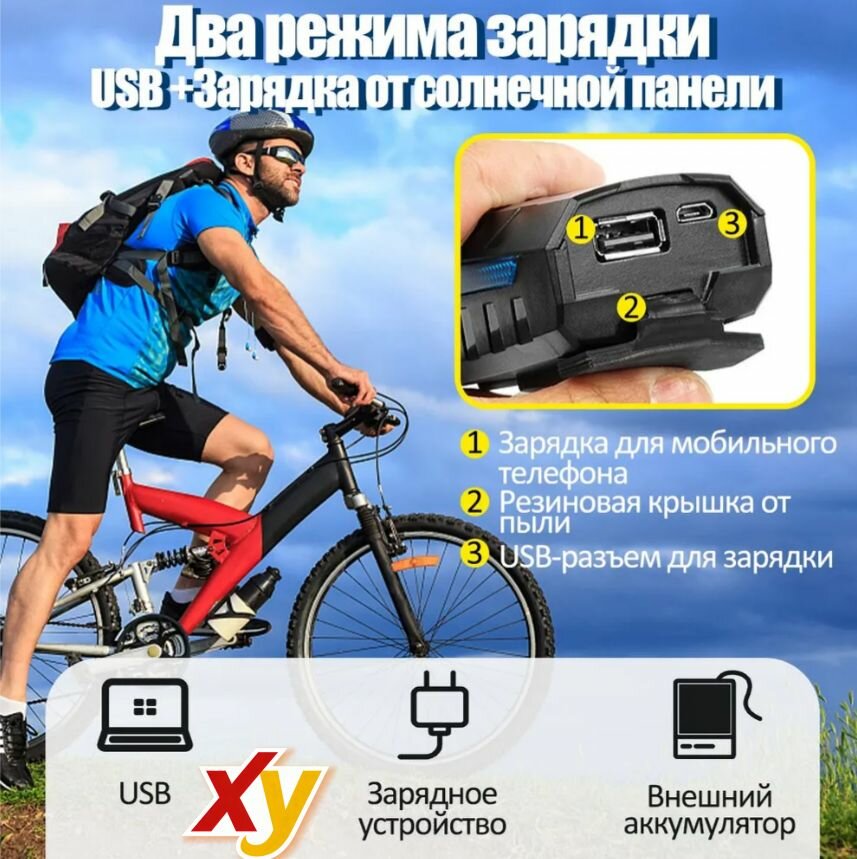 Фара передняя для велосипеда — фото 1