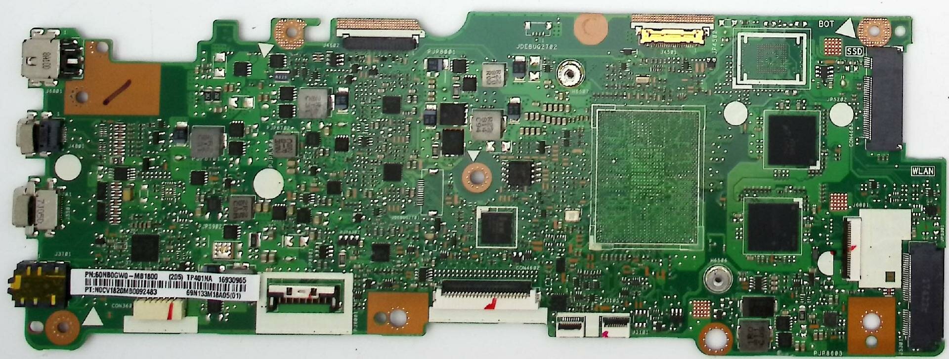 Материнская плата ASUS TP411NA донор компонентов