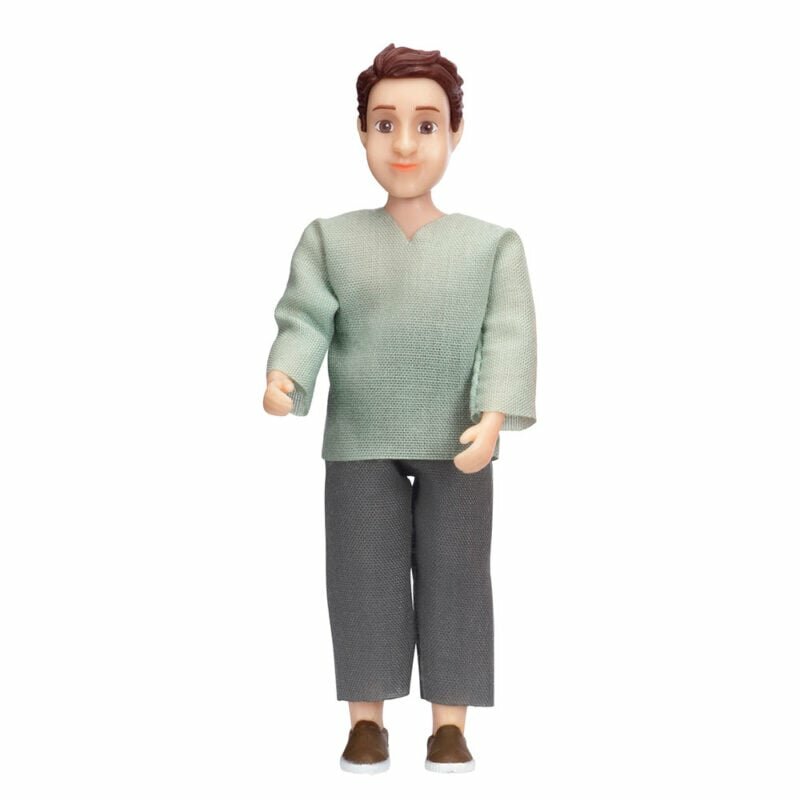 Сюжетно-ролевые игрушки Lundby - Кукла-папа для кукольного домика семьи Чарли -60-8076-01