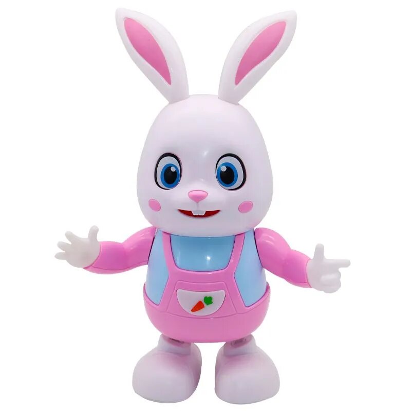 Музыкальная развивающая игрушка танцующий заяц для детей