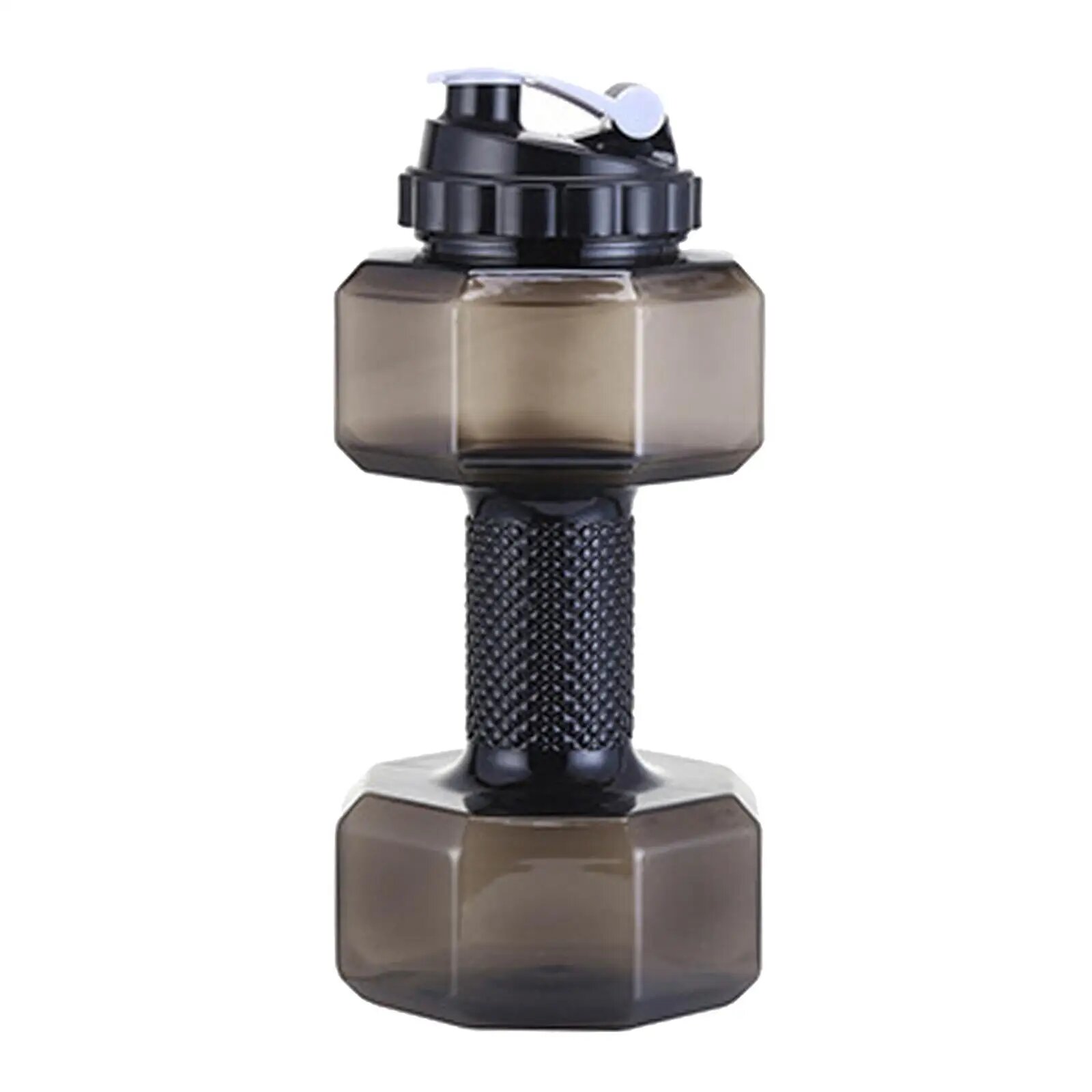 Бутылка для воды Sunnimix 2200ml, dumbbell style, черная