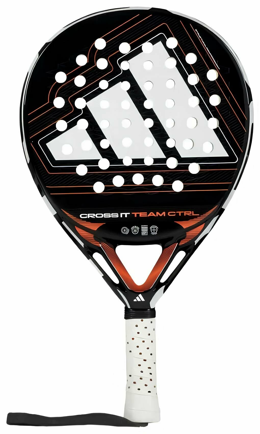 Ракетка для падел тенниса Adidas Cross It Team Ctrl 2026 Чёрный Оранжевый