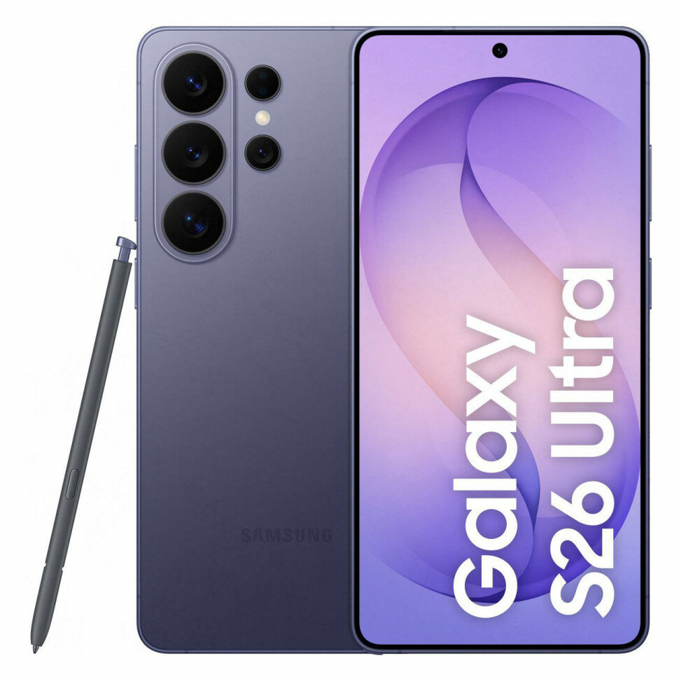 Смартфон Samsung Galaxy S26 Ultra 512Gb Cobalt Violet (Фиолетовый)