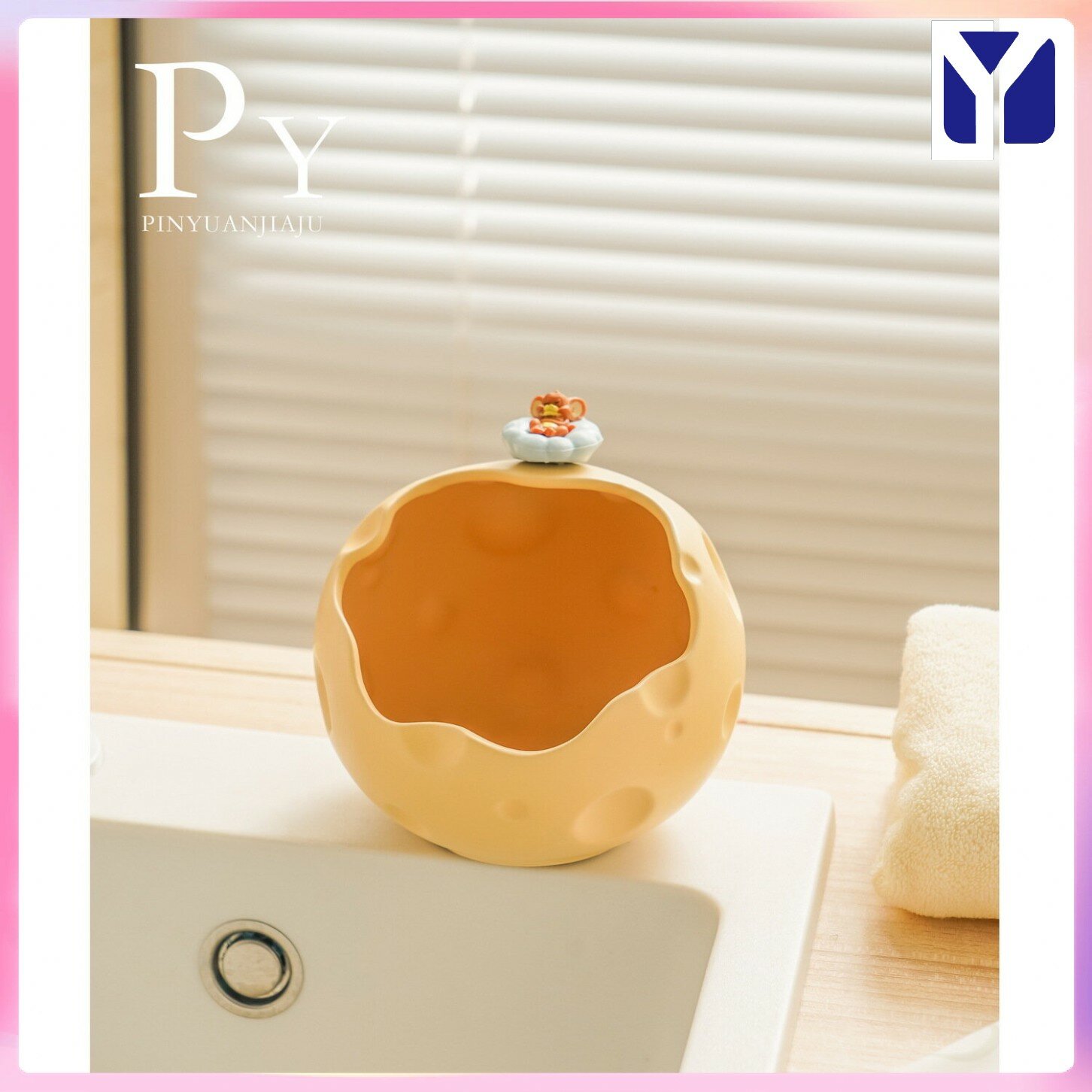 Керамический декоративный ящик для хранения ключей в кремовом стиле для прихожей, гостиной, тумбы под телевизор, украшения рабочего стола, небольшой ящик для хранения.