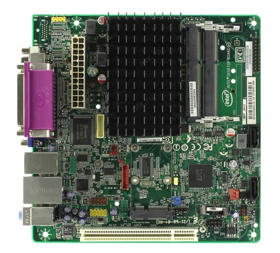 INTEL D2550MUD2 (OEM) Atom D2550 SVGA DVI GbLAN SATA Mini-ITX 2DDR3 SO-DIMM