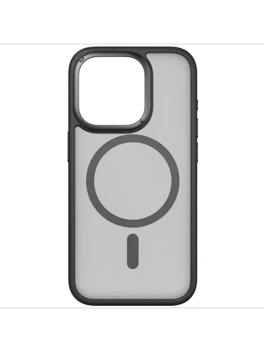 Чехол для iPhone 15 Plus 6.7" матовый, с защитой камеры