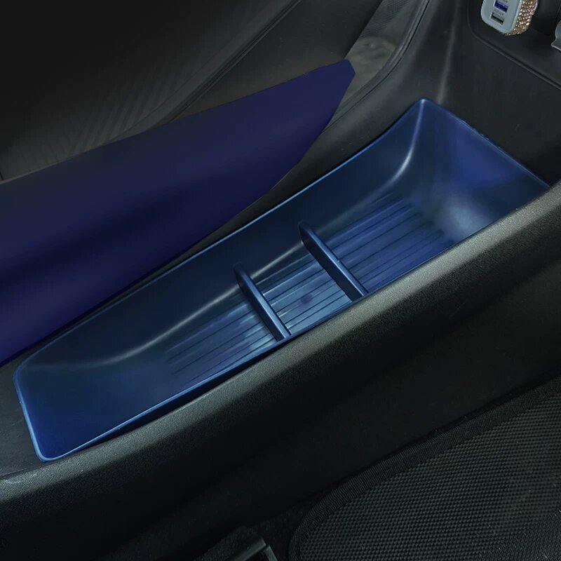 BYD Seagull 2023-2025 модель темно-синий нижняя центральная ячейка хранения интерьерная деталь