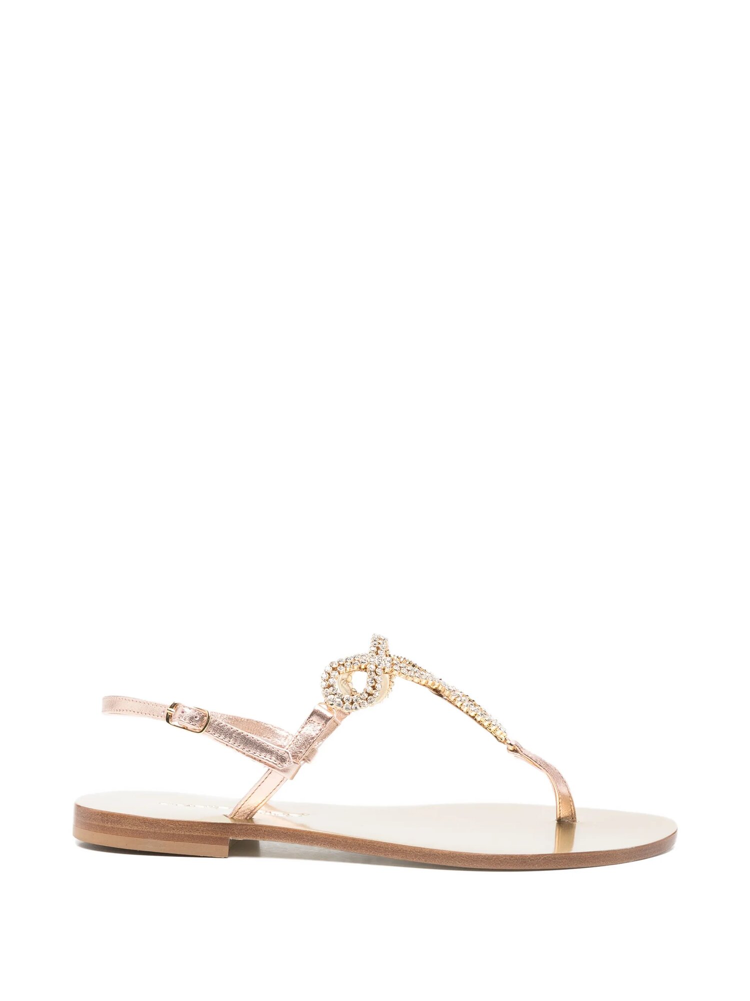 Босоножки Glass-embellished sandals