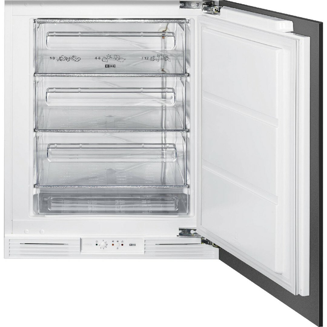 Морозильник Smeg U8F082DE1, перевешиваемые дверцы, электронное управление