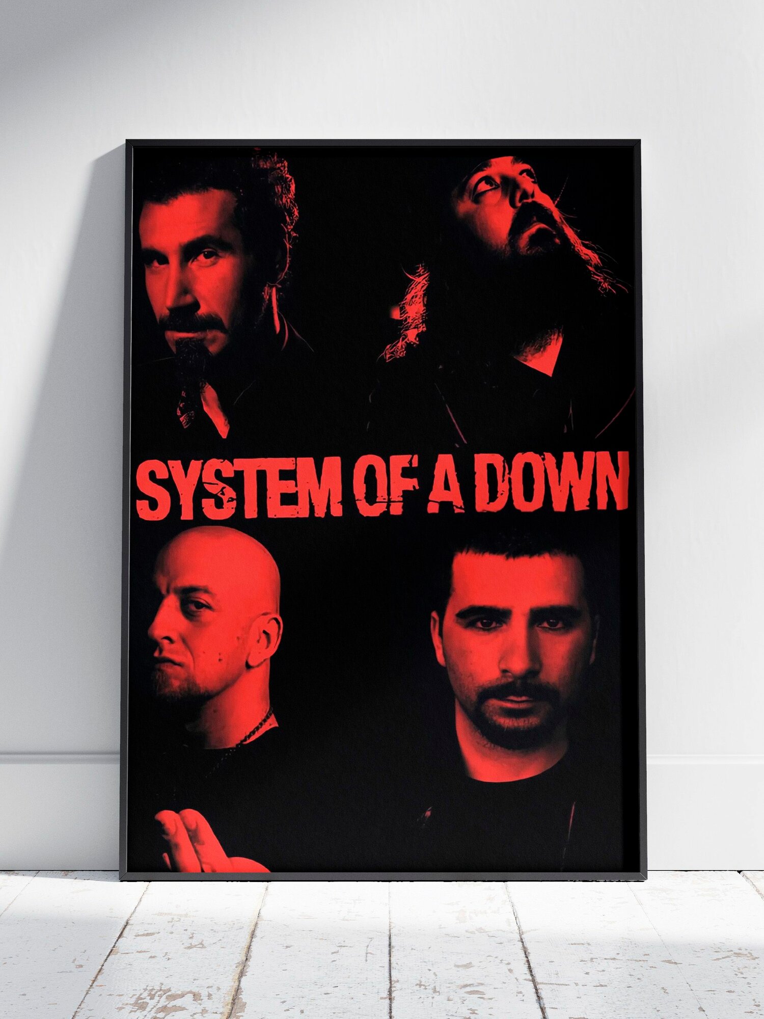 Плакат на стену для интерьера Систем Оф Э Давн (System of a Down 12) - Постер по музыке и артисту формата A4 (21x30 см)