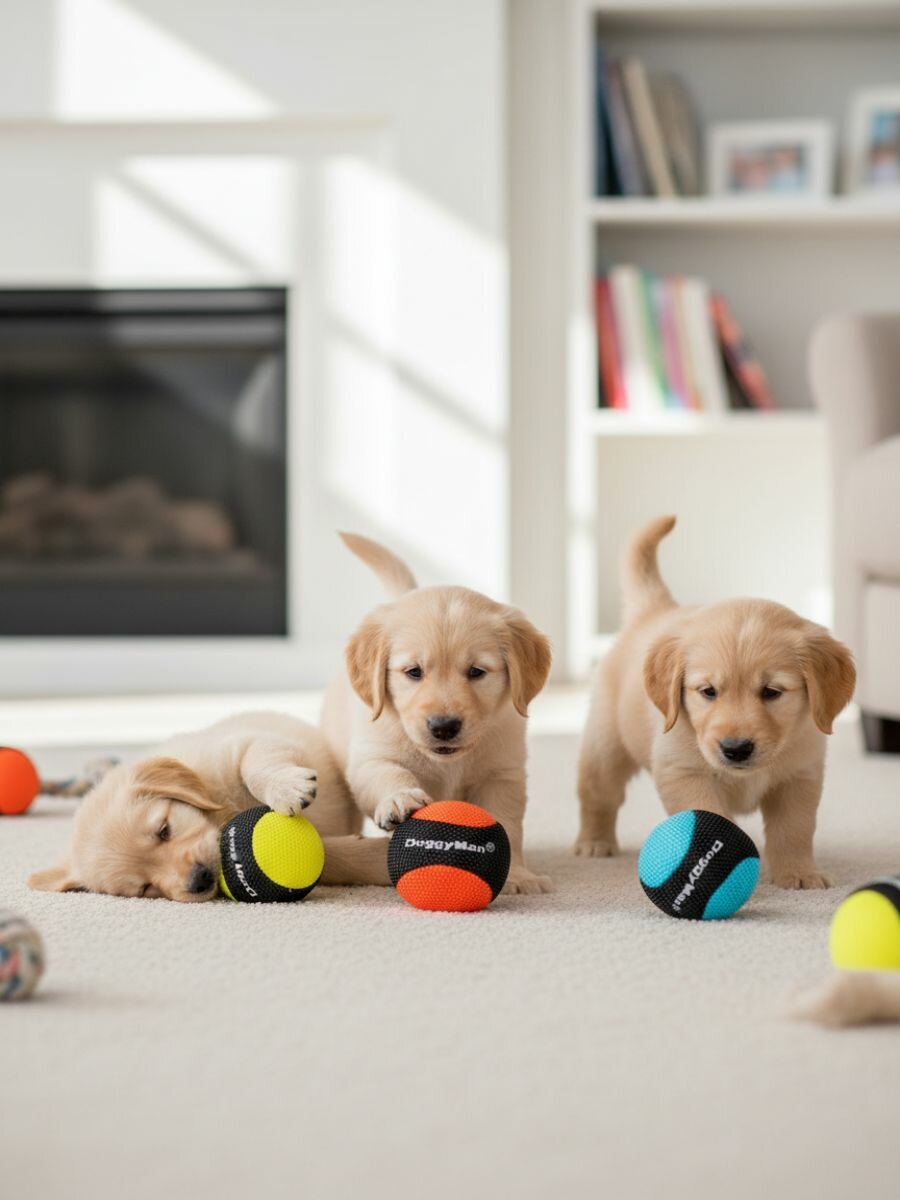 Игрушка для собак Japan Premium Pet набор не прокусываемых мячиков