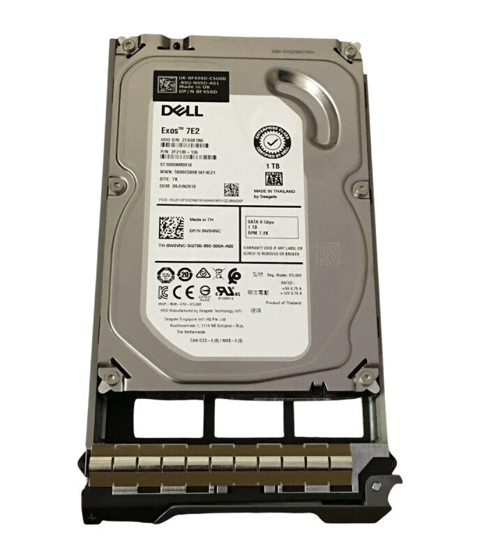 Жесткий диск Dell 2F2130-136 1Tb SATAIII 3,5" HDD