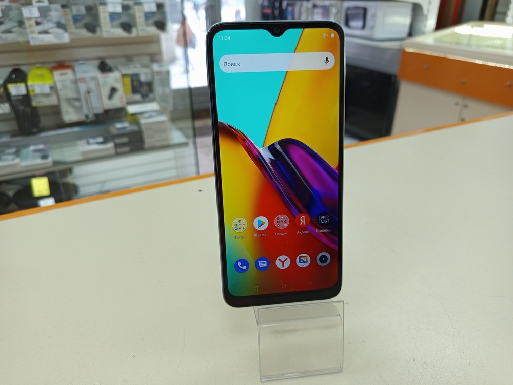 Смартфон Realme RMX3581 C30 2/32Gb Blue Уценка Б/У