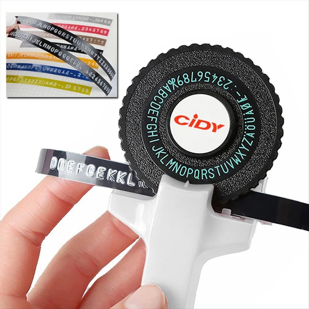 Ручной принтер для 3D-тиснения этикеток