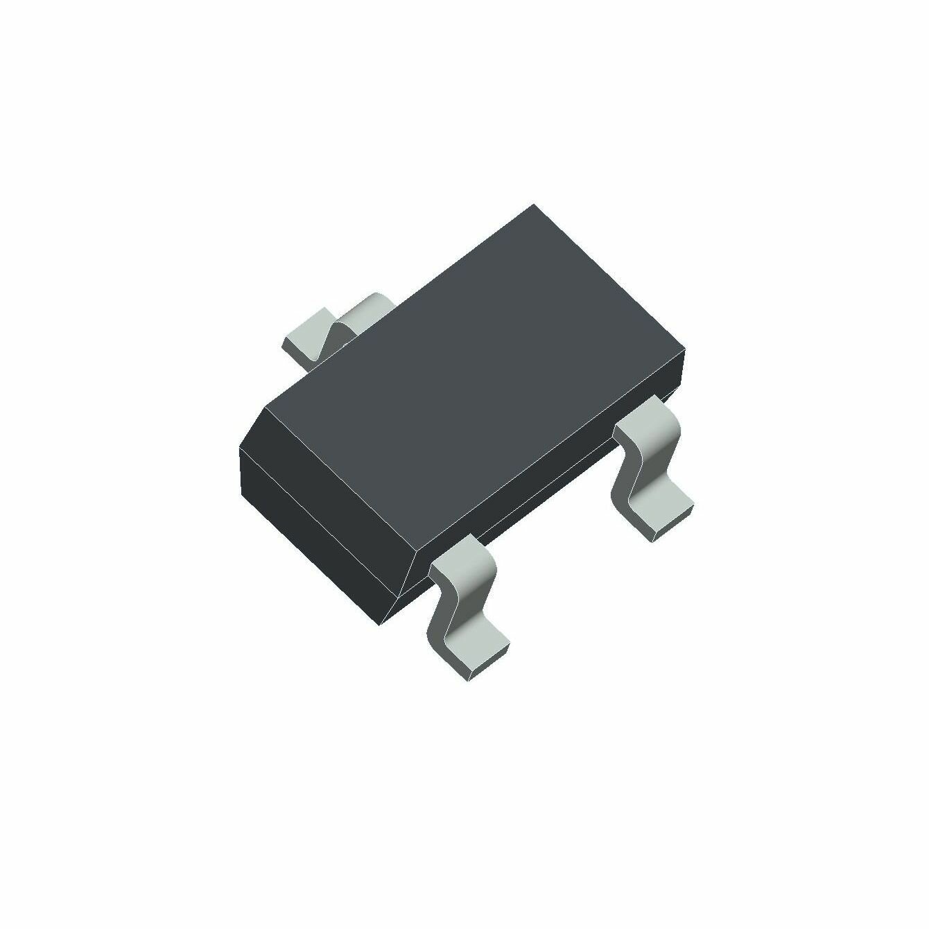 10 шт Диод Шоттки FAIRCHILD BAR43S/S BAR43 0.2 А 30 В, корпус SOT-23