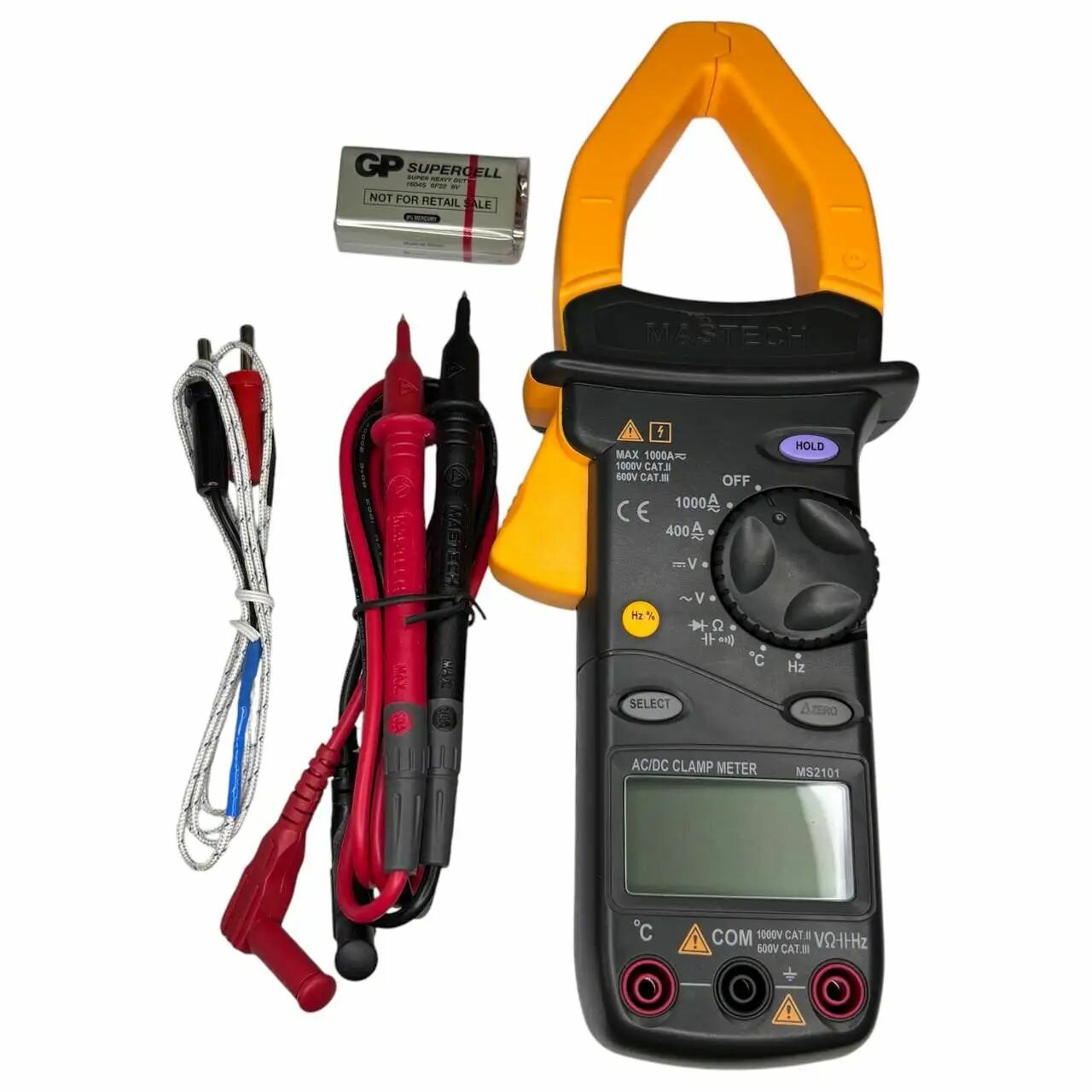 Клещи токоизмерительные MS2101 (MASTECH)