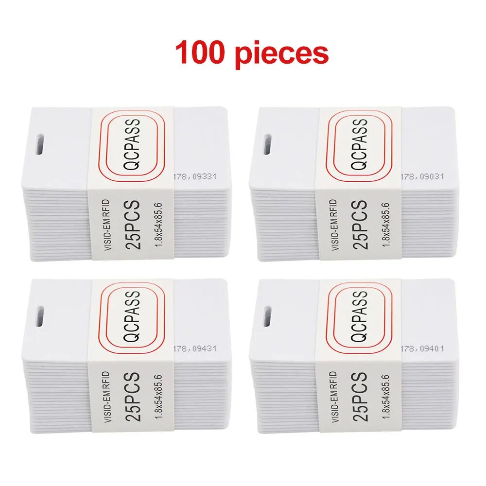 RFID карты 100 шт.