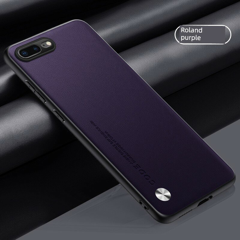 Чехол для iPhone SE (2-го поколения) из мягкой замши фиолетового цвета Роланд - надежная защита