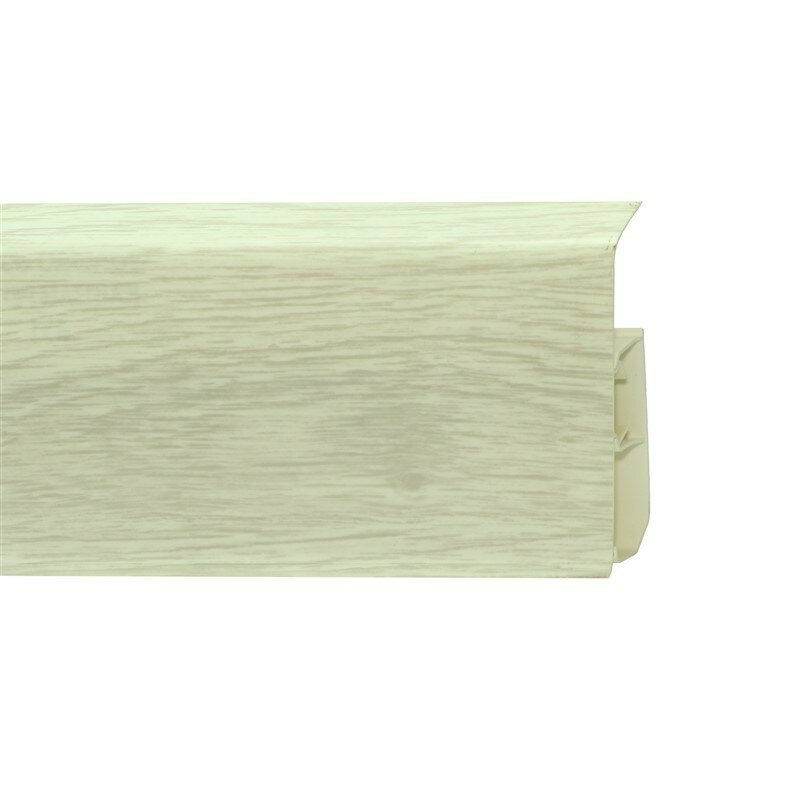 Плинтус пластиковый Winart Quadro 80 мм Каштан Генри 331, 1 шт.