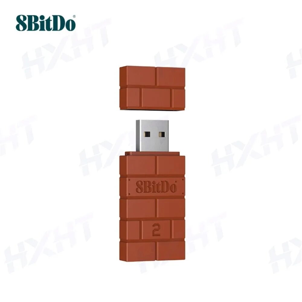 8BitDo USB Bluetooth Адаптер Для Пк : Беспроводной Приемник Для Nintendo Switch 2, Windows, Mac, PS4, PS5, Xbox One
