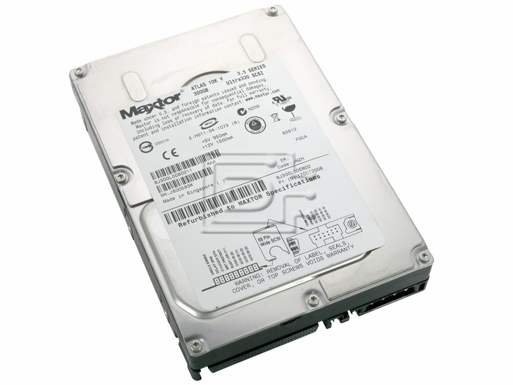 Жесткий диск Maxtor 8J300L0 300Gb U320SCSI 3.5" HDD