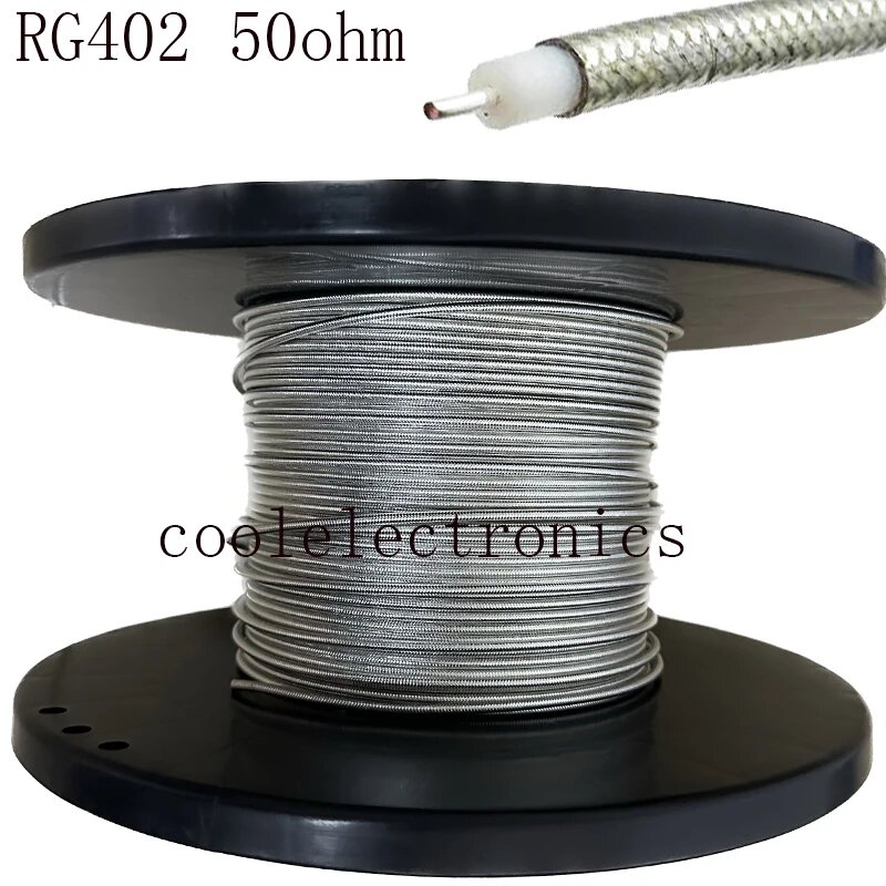 JINAYI RG402, 10M, полужесткий коаксиальный кабель 50 Ом