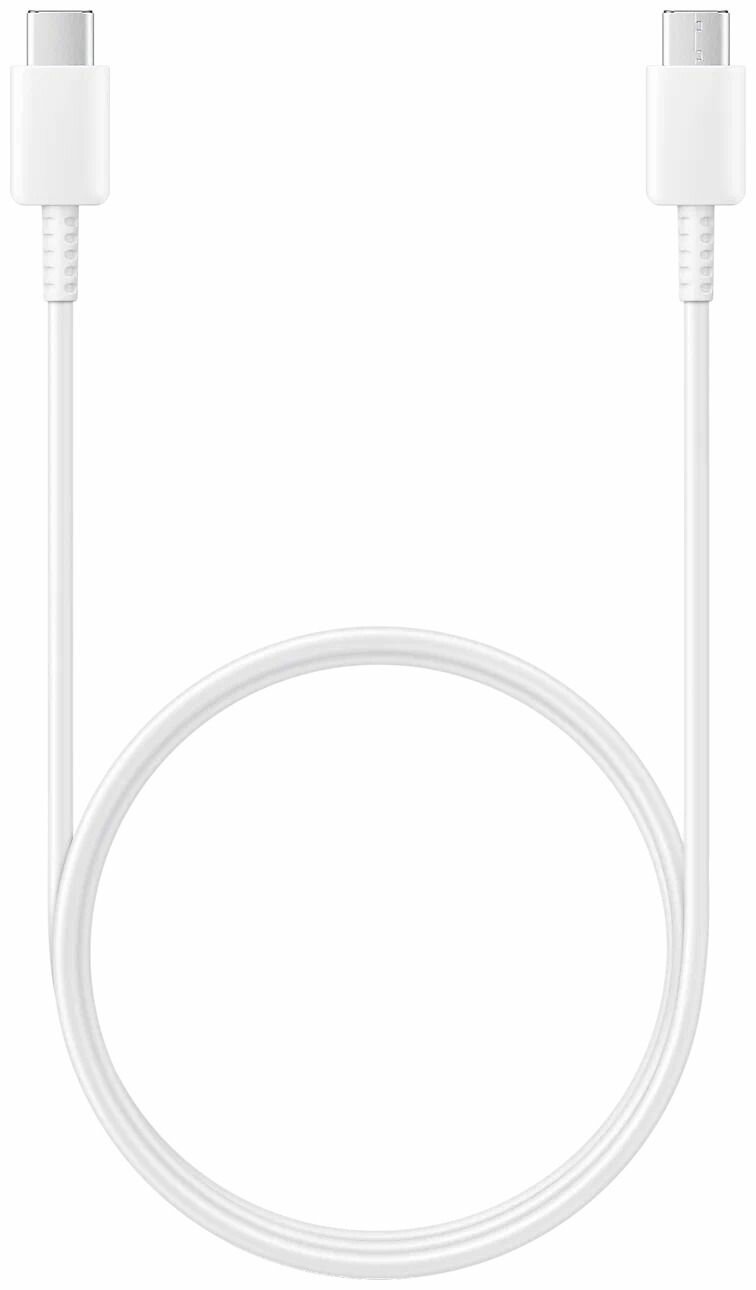 Кабель Samsung EP-DA705B, USB Type-C - USB Type-C, 1 м, белый