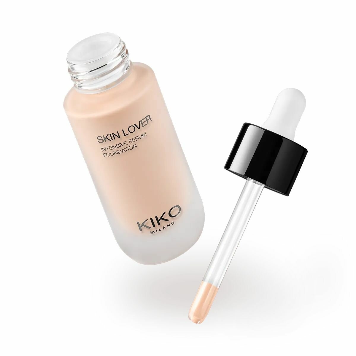 KIKO MILANO Стойкая увлажняющая тональная основа с сывороткой skin lover intensive serum foundation 28мл оттенок 1.5WG Warm Gold