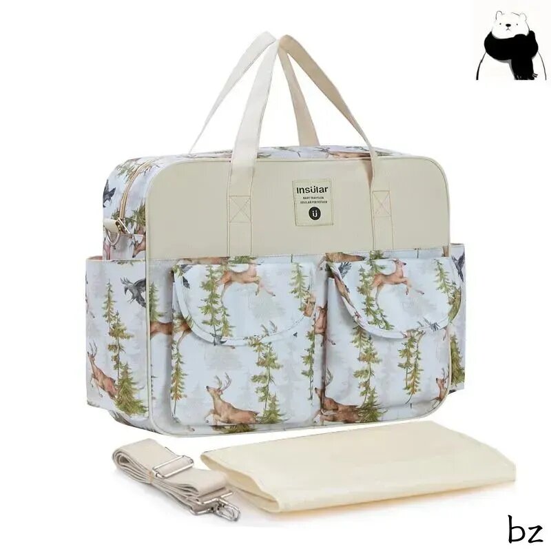 Diaper bag Сумка органайзер для коляски и мамы с термокарманами