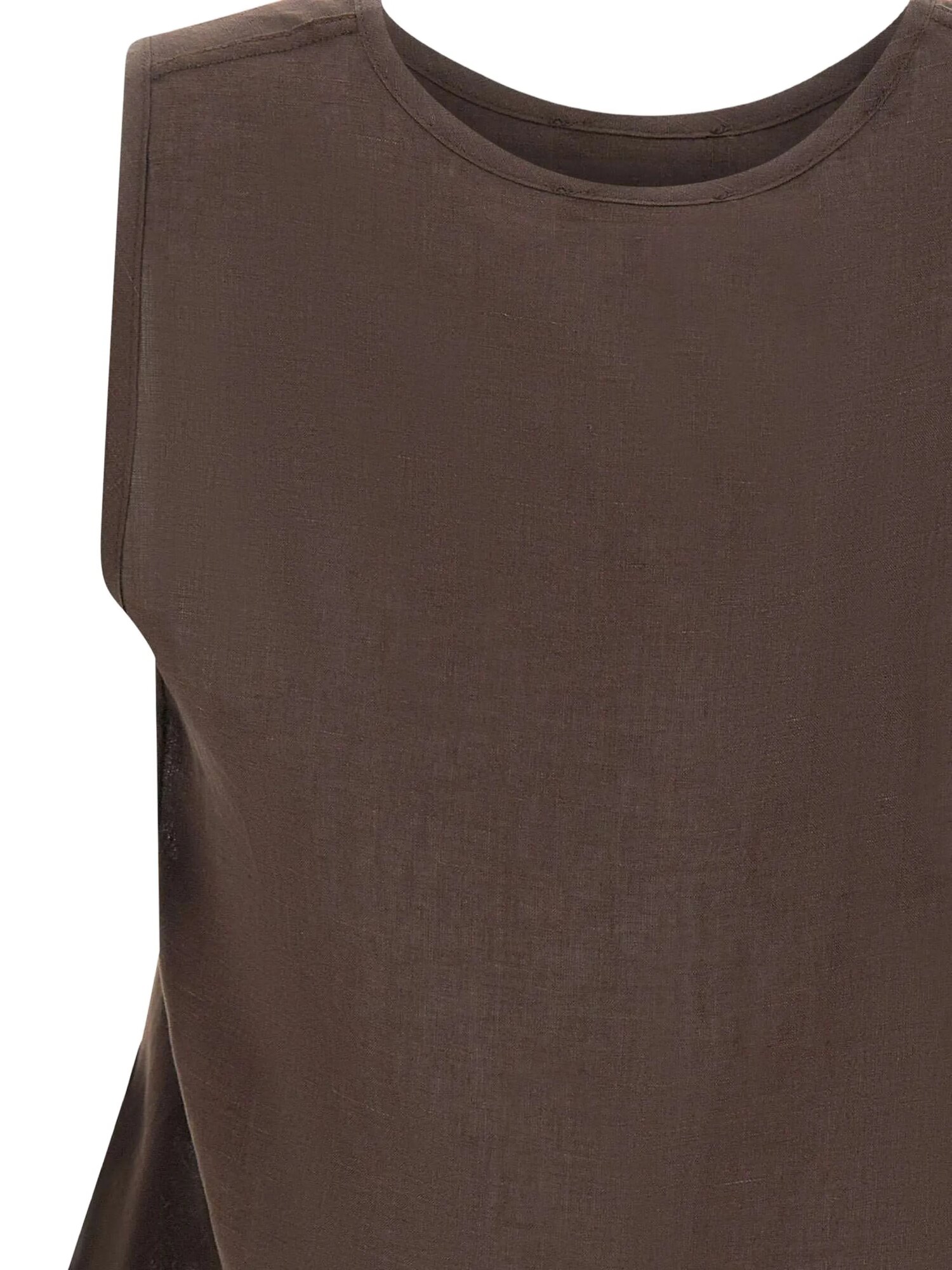 Блуза MAURIZIO Embroidered blouse, размер 44, brown — фото 1