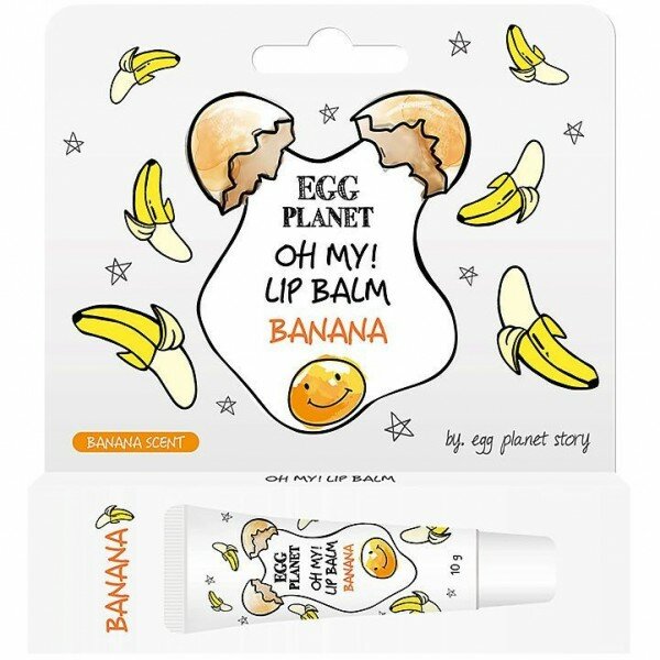 Daeng Gi Meo Ri DAENG GI MEO RIEGG Бальзам для губ EGGPLANET OH MY LIP BALM со вкусом банана 10 грамм