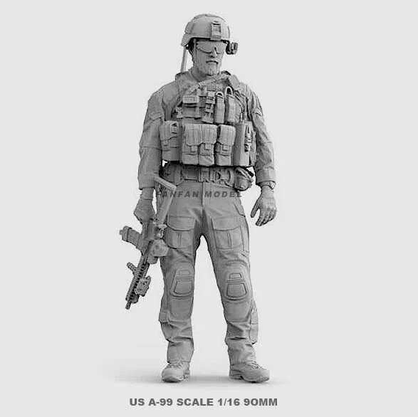 Набор фигурок солдатиков U.S. Navy SEALs 1/16