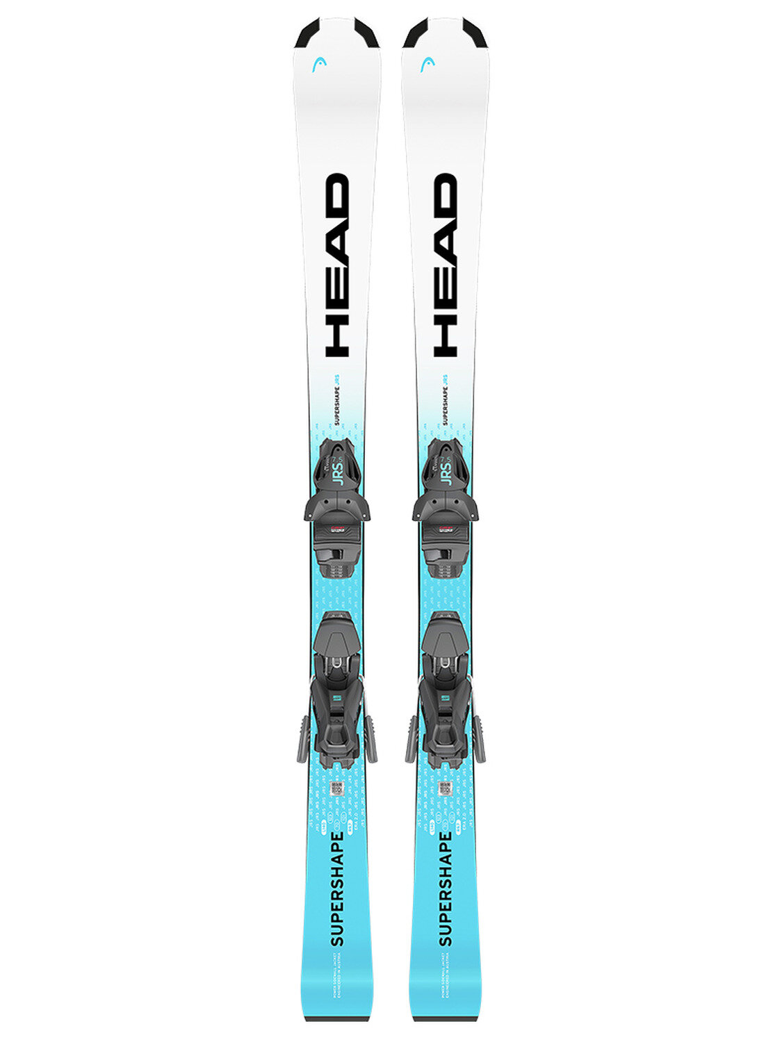 Горные лыжи с креплениями Head Supershape JRS + JRS 7.5 GW 25/26 , для детей , Голубой