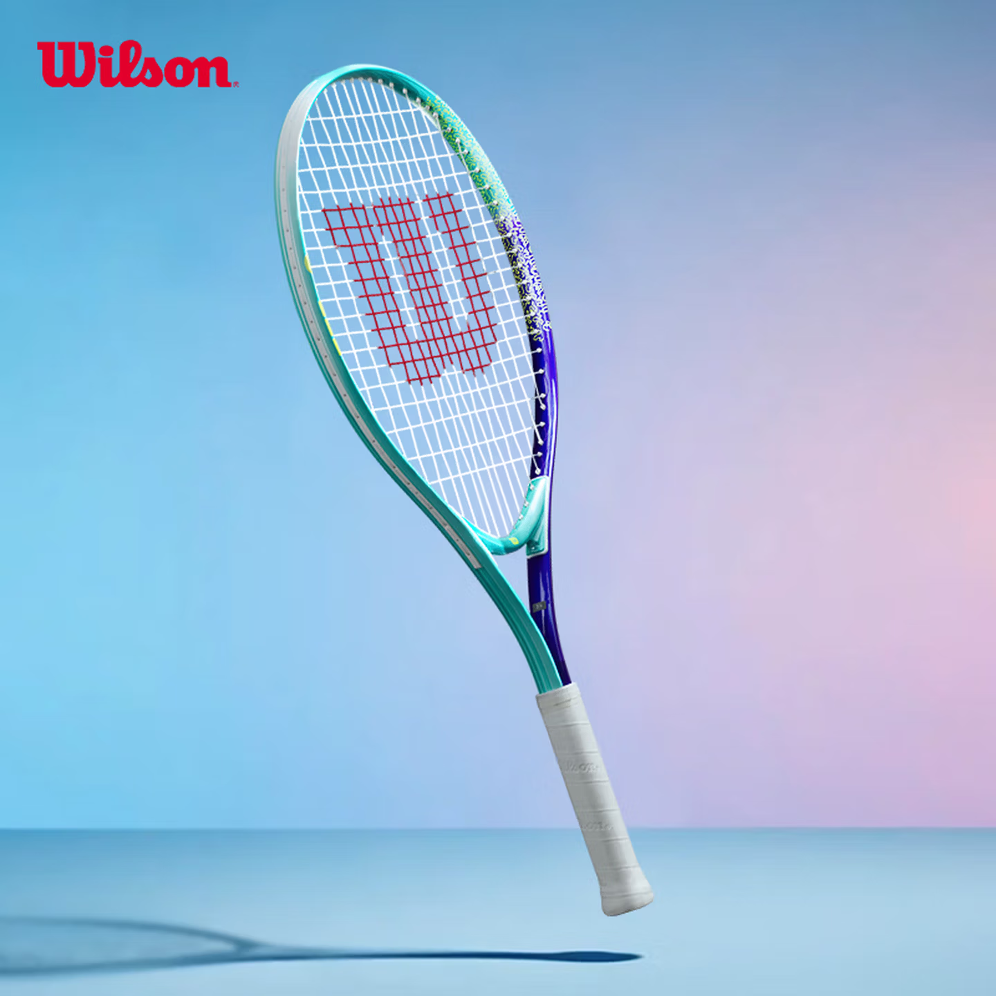 Теннисная ракетка Wilson Intrigue JR 25 Girls для девочек 9-10 лет, с натянутыми струнами, 25 дюйма